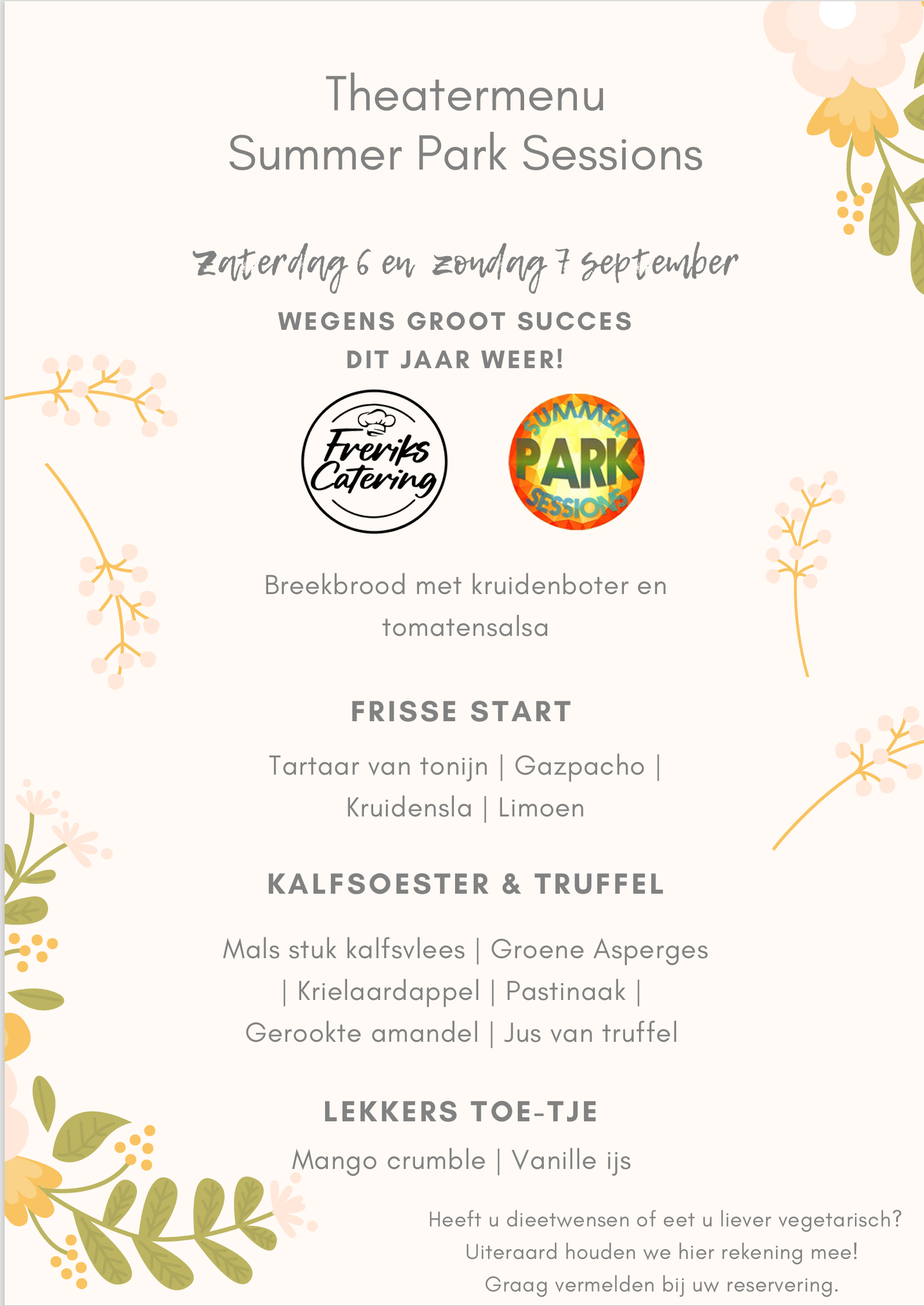 Summer Park Sessions | Tickets